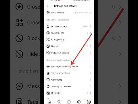 How to Turn Off Story Reply on Instagram | Instagram Me Story Reply Hide Kaise Kare  #youtubeshorts