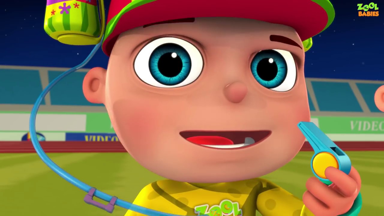 Zool Babies Playing Pole Jump Zool Babies Series Cartoon Animation For ...