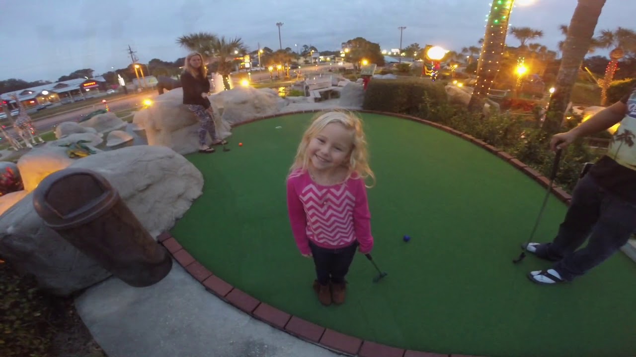 Coconut Creek Mini Golf, Panama City Beach Florida - YouTube