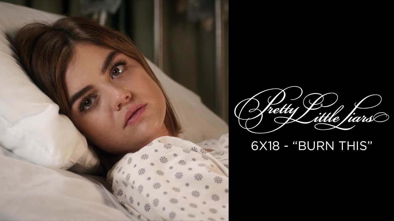 Pretty Little Liars - Liam Visits Aria At The Hospital/Ezra Leaves ...