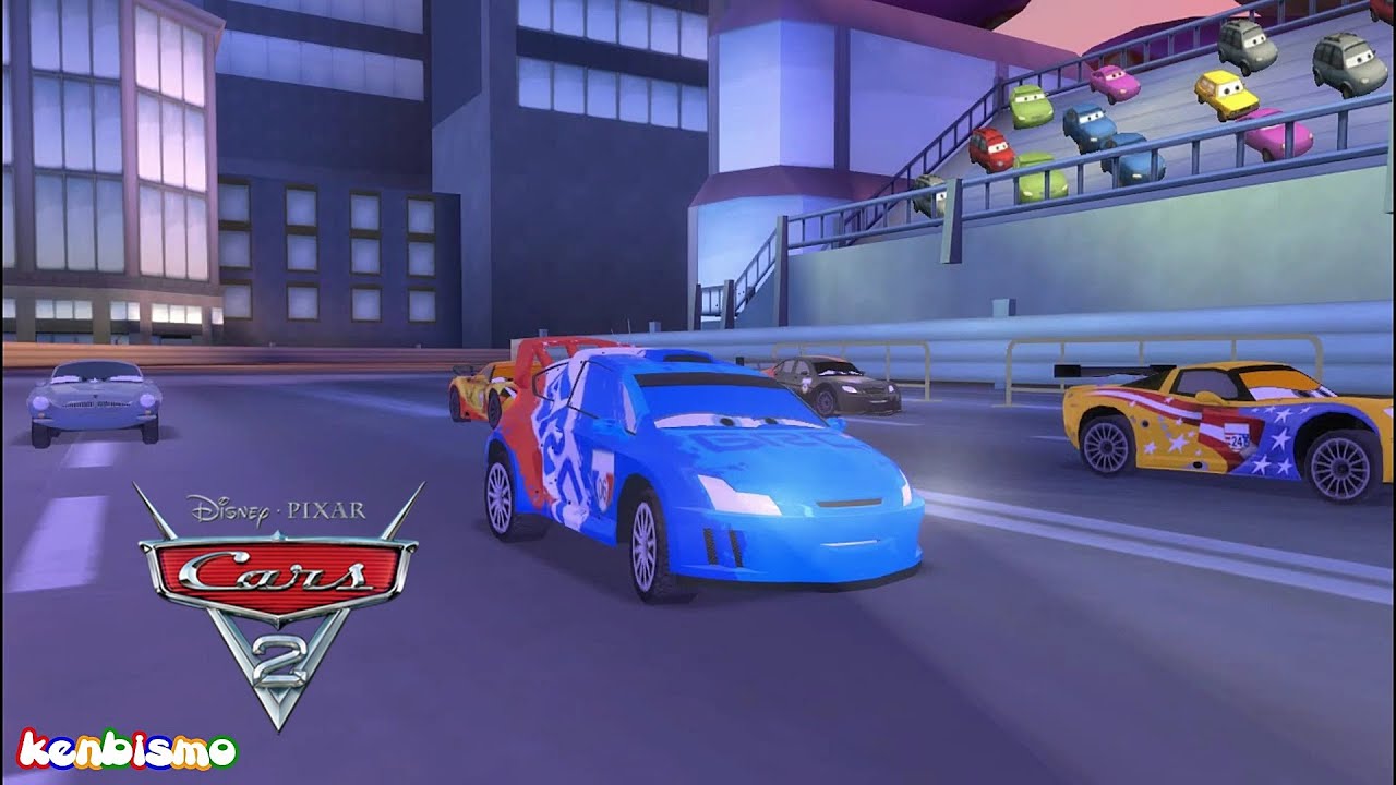 Raoul CaRoule race at Vista Run, Cars 2 The Video Game PC Gameplay ...