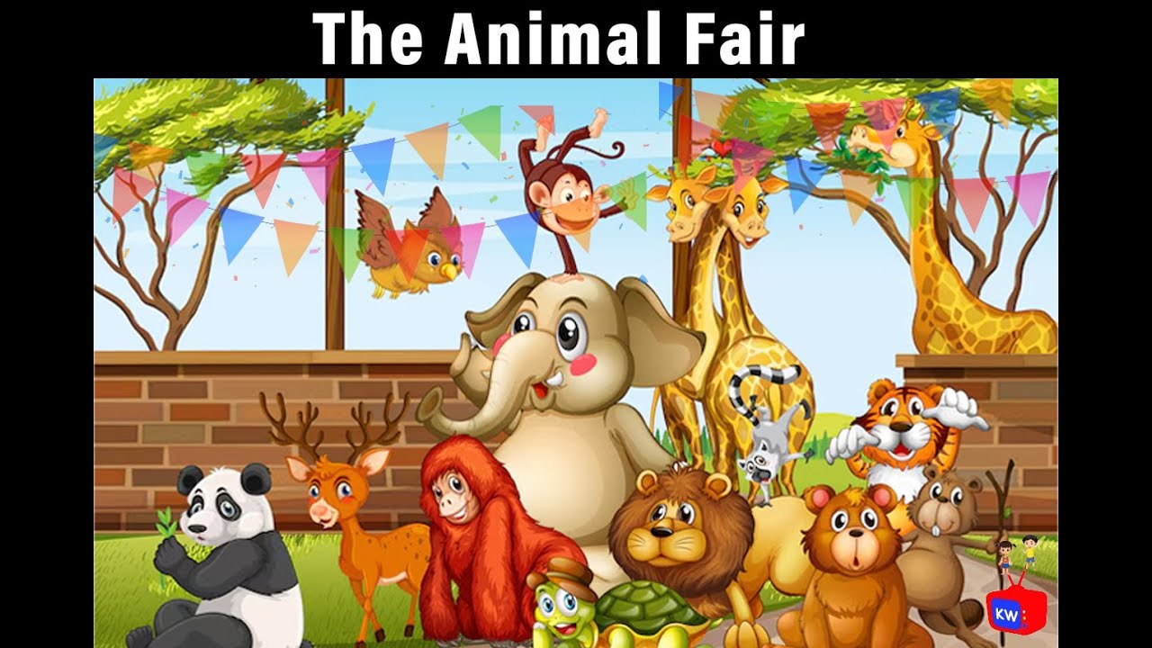 The Animal Fair Poem | The Animal Fair Song | Nursery Rhyme - YouTube