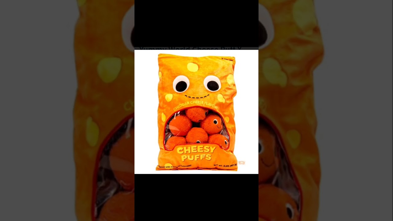 Yummy World Cheese Puff X-Large Plush - YouTube
