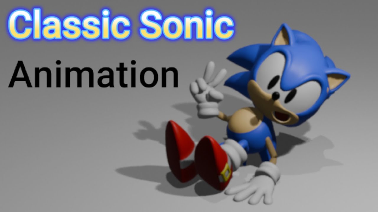 Classic sonic Animation (Short) - YouTube