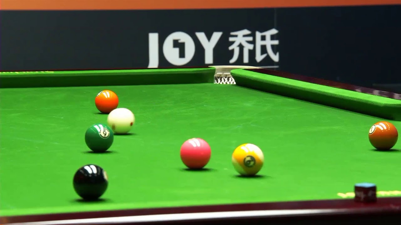 THE MOST INSANE RACK OF CHINESE 9-BALL FROM WU ZHENYU UNDER PRESSURE ...