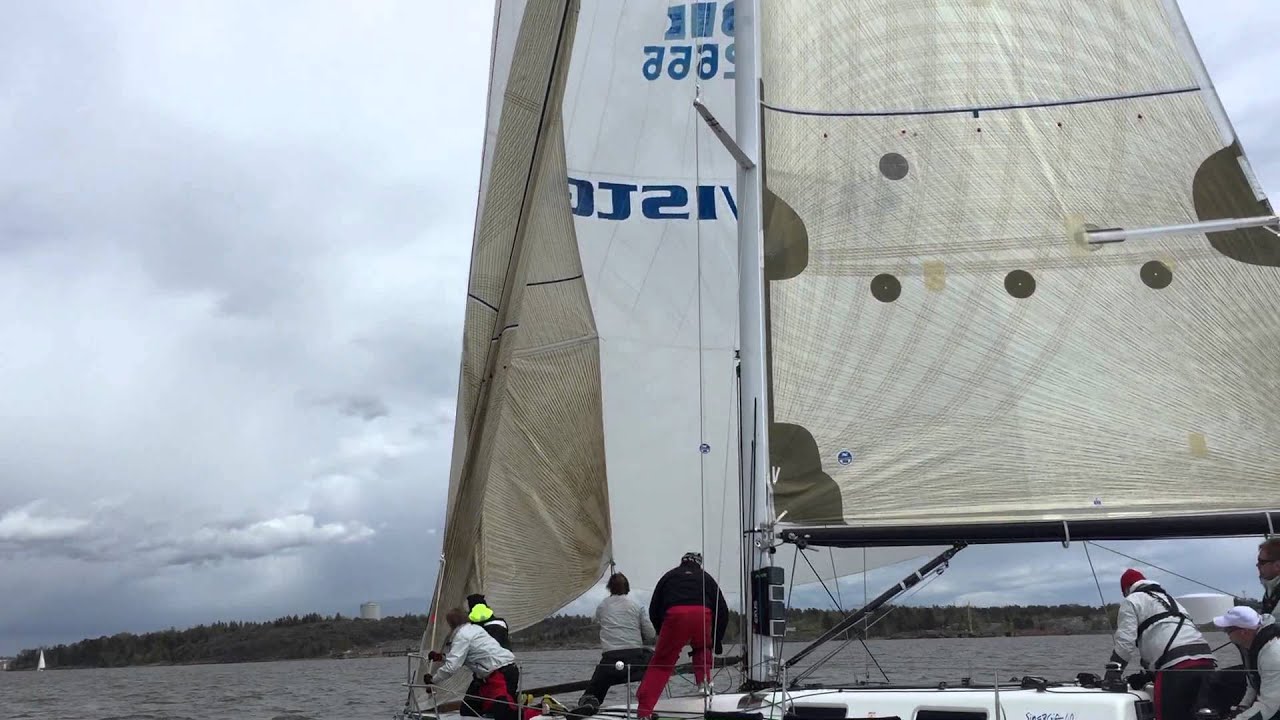 upper mark jibe set - YouTube