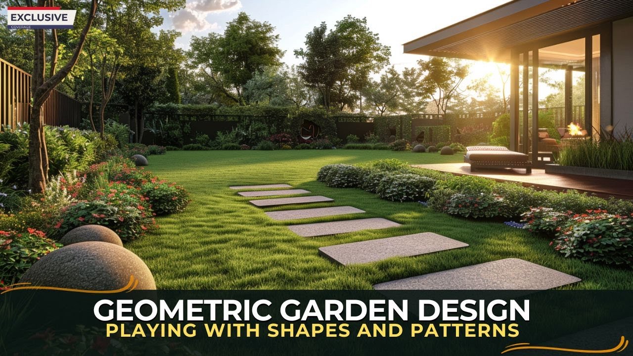 Geometric Garden Design Playing with Shapes and Patterns - YouTube