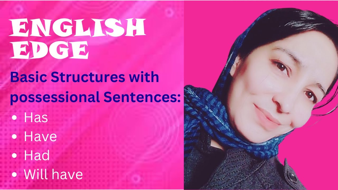 Basic structures with have, has, had, will have | How to speak English with sentence structures ...