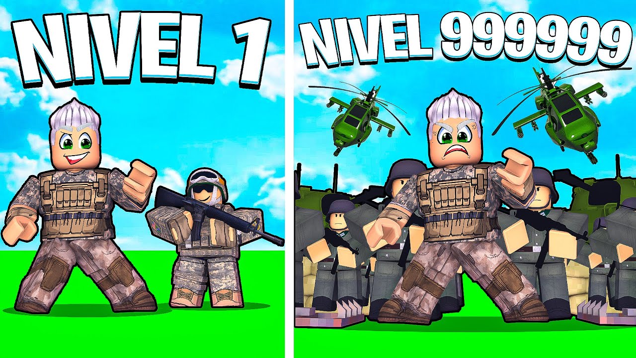 O NÍVEL MÁXIMO no Commander Simulator !! ROBLOX - YouTube