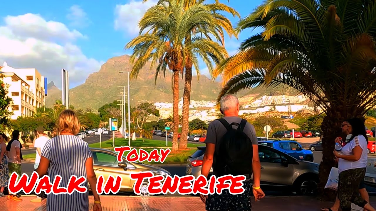The Fanabe Walk of Costa Adeje: a must-see for every traveler in Tenerife - YouTube