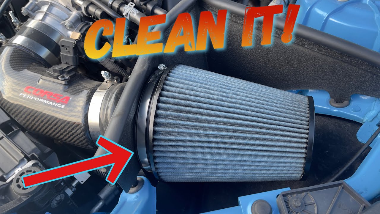 Corsa Carbon Fiber Cold Air Intake for your ZL1 cleaning kit and tips ...