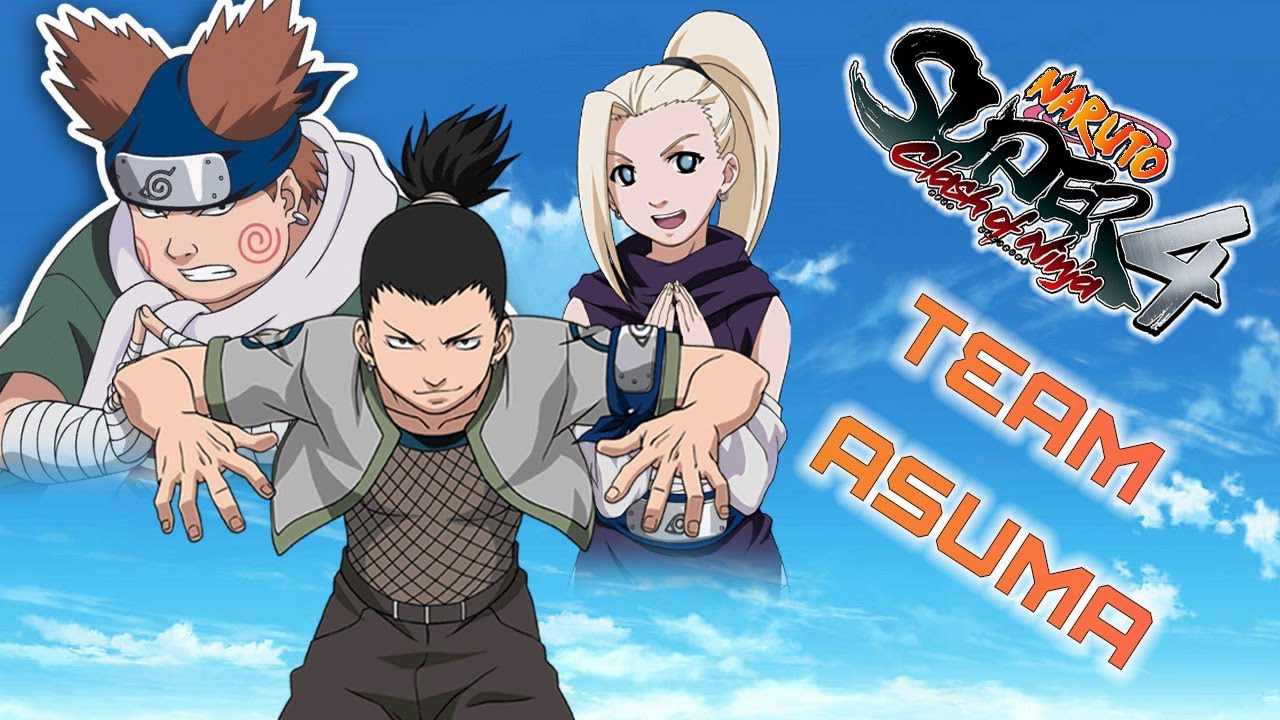 Super Naruto Clash of ninja 4 Three man cell (Ino-shika-cho) - YouTube