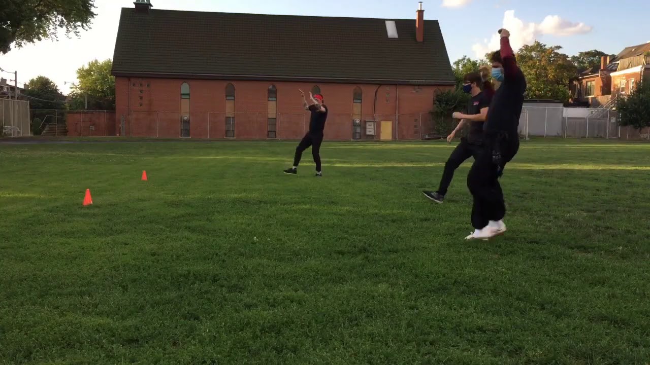 Kung Fu outdoor class at Harbord Collegiate Institute Toronto, ON - YouTube