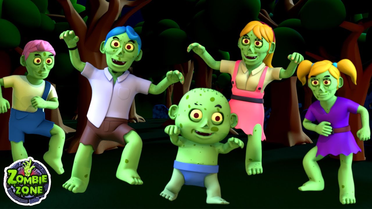 Spooky Scary Zombies Party On The Farm | Zombie Zone - YouTube