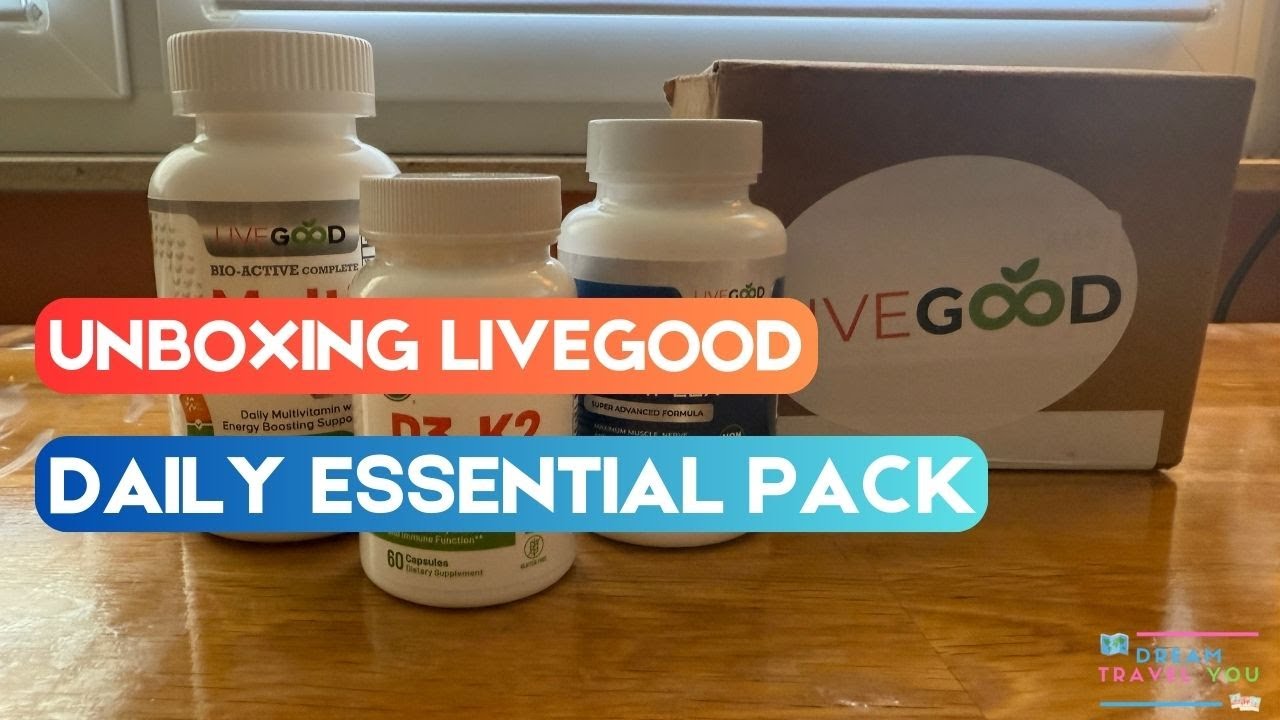 LIVEGOOD: Unboxing Daily Essentials Pack ️ - YouTube