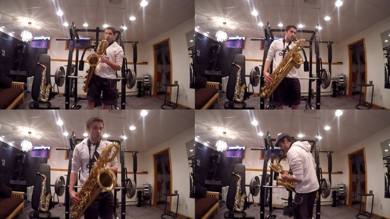 Thomas The Tank Engine - Bari Sax Quartet - YouTube