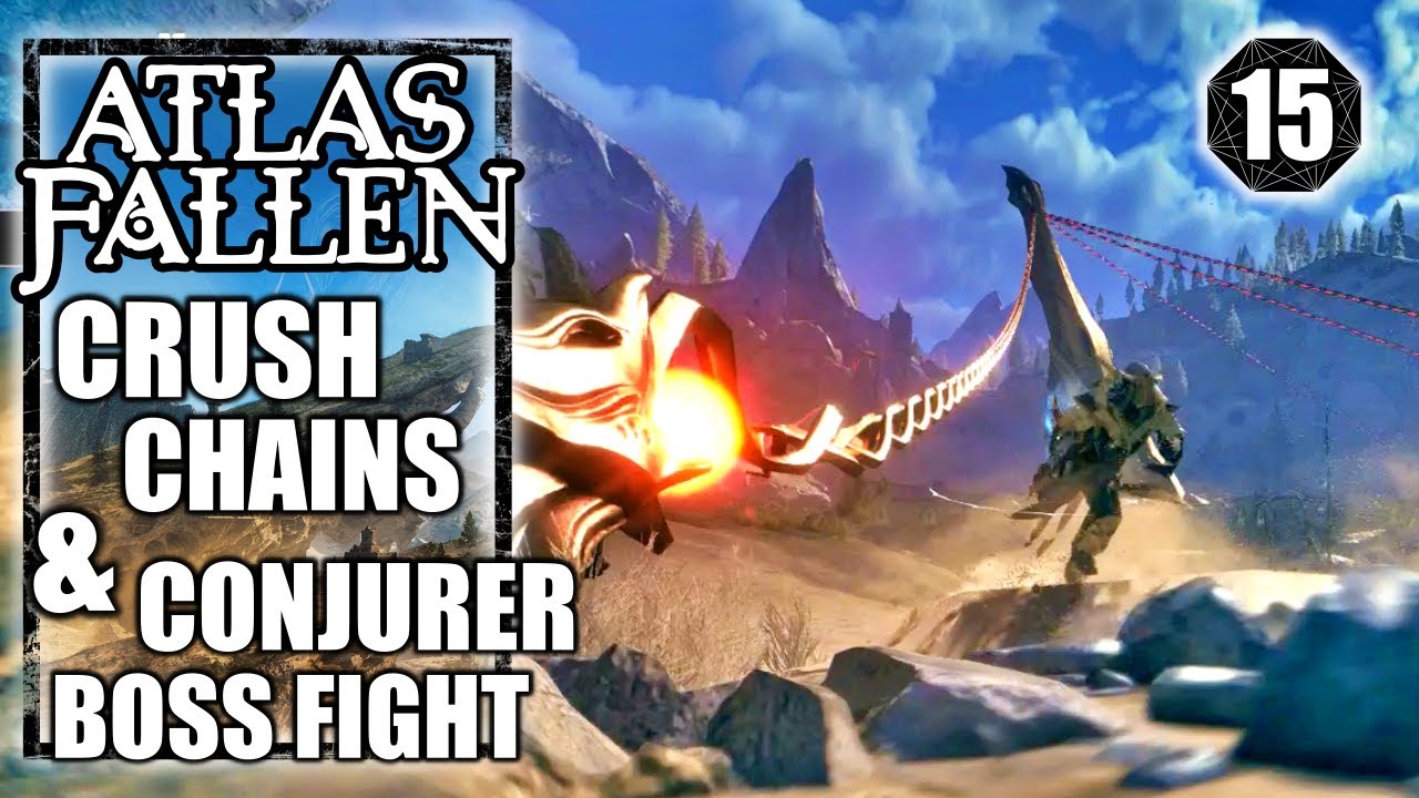 Atlas Fallen - Crush the Chains Holding the Sun Dial & Defeat Conjurer ...