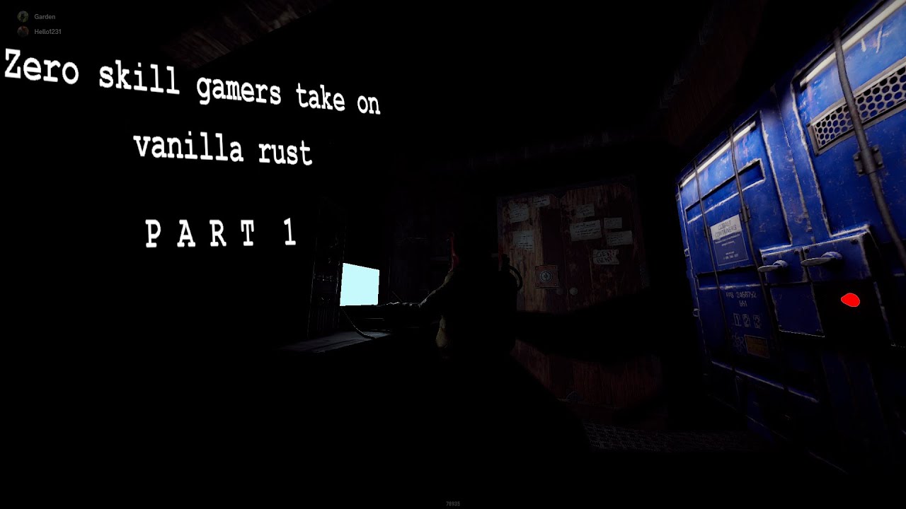 Zero Skill Gamers Take On Vanilla Rust - YouTube