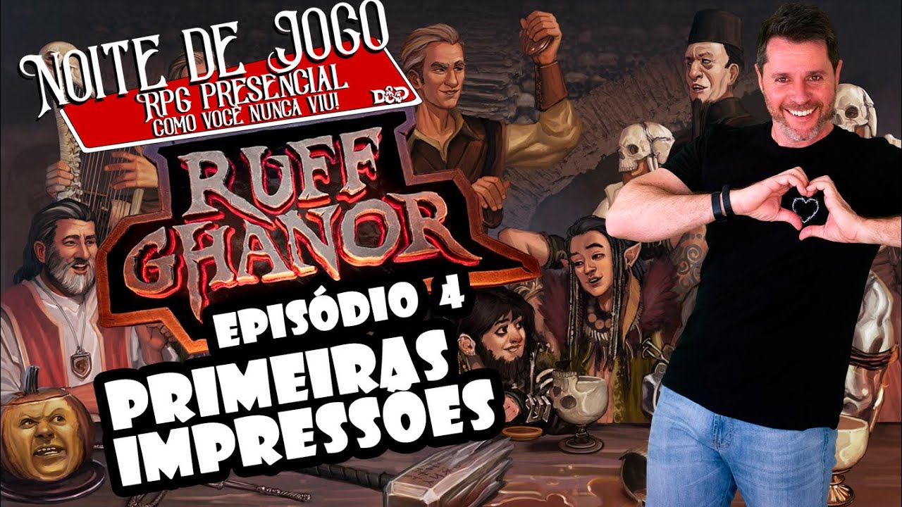 RPG GHANOR 4 - PRIMEIRAS IMPRESSÕES SEM SPOILERS | NOITE DE JOGO - YouTube