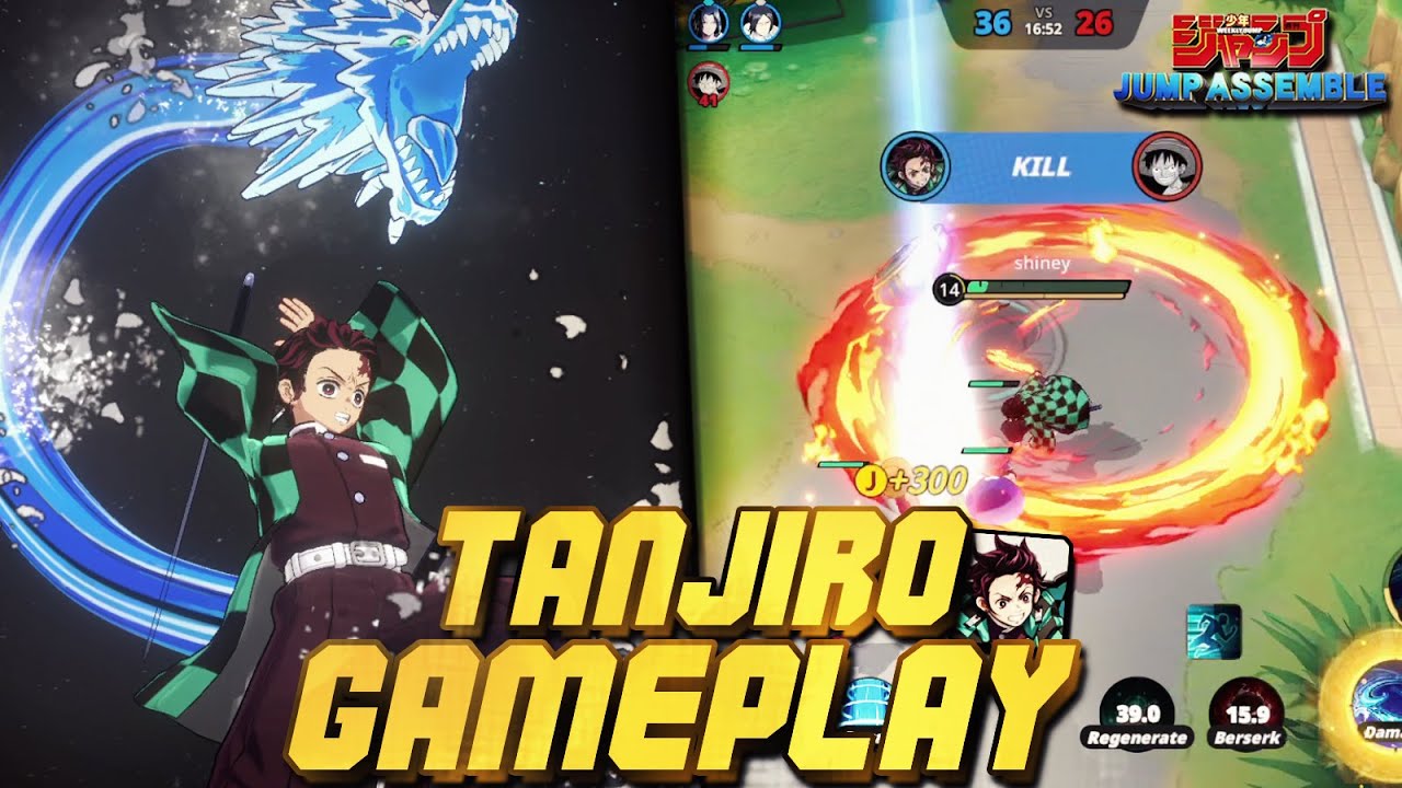(Demon Slayer) TANJIRO GAMEPLAY 3½ DIFFICULTY (Jump Assemble) COULD BE ...