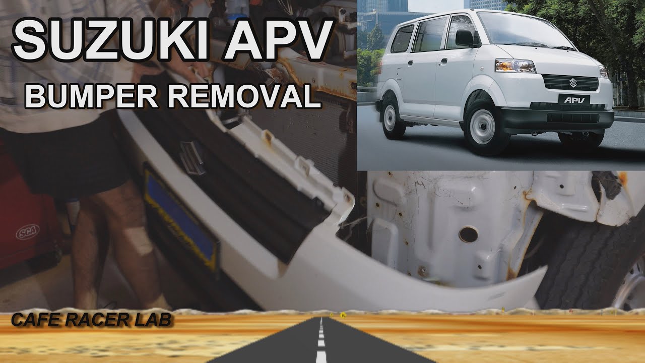 Suzuki APV Front Bumper Removal - YouTube