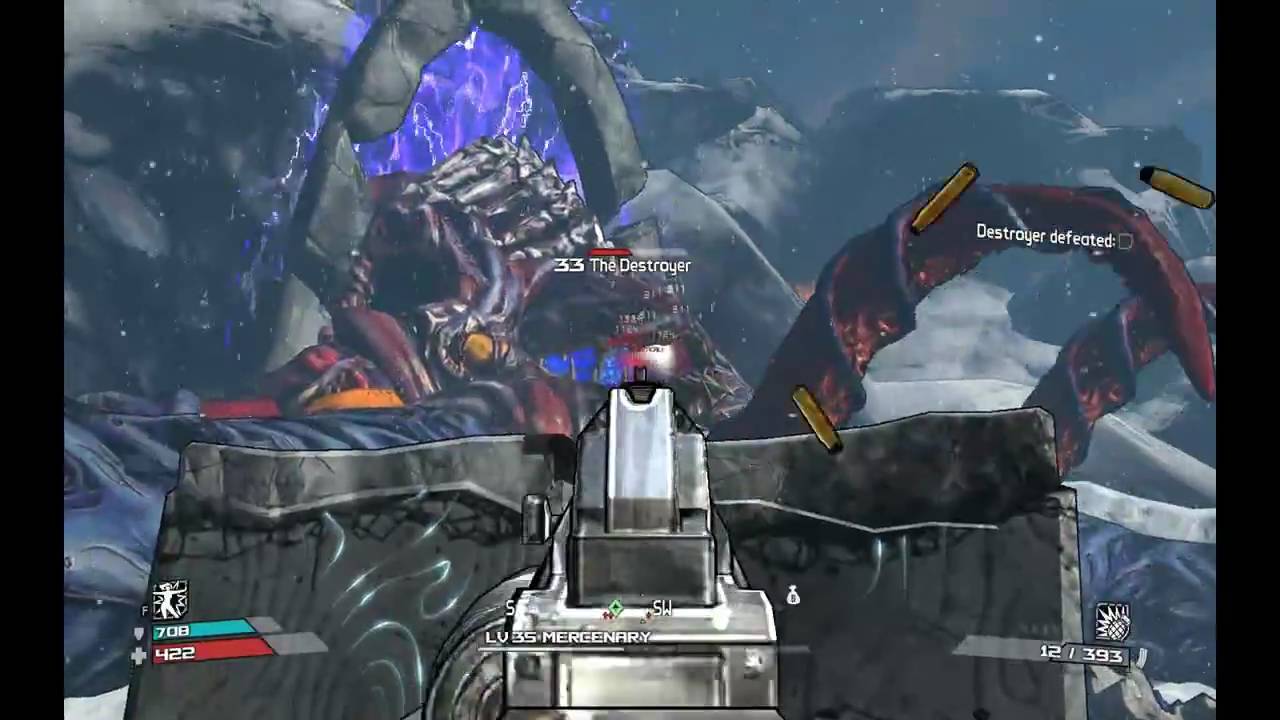 Borderlands: Vault Boss (The Destroyer) - YouTube