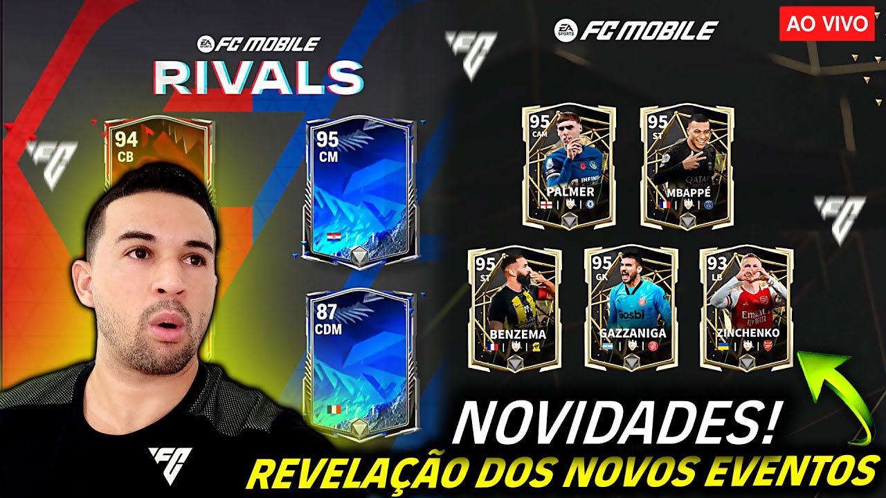 REVELAÇÃO AO VIVO,DOIS GRANDES EVENTOS NO EA SPORTS FC MOBILE,EVENTO ...