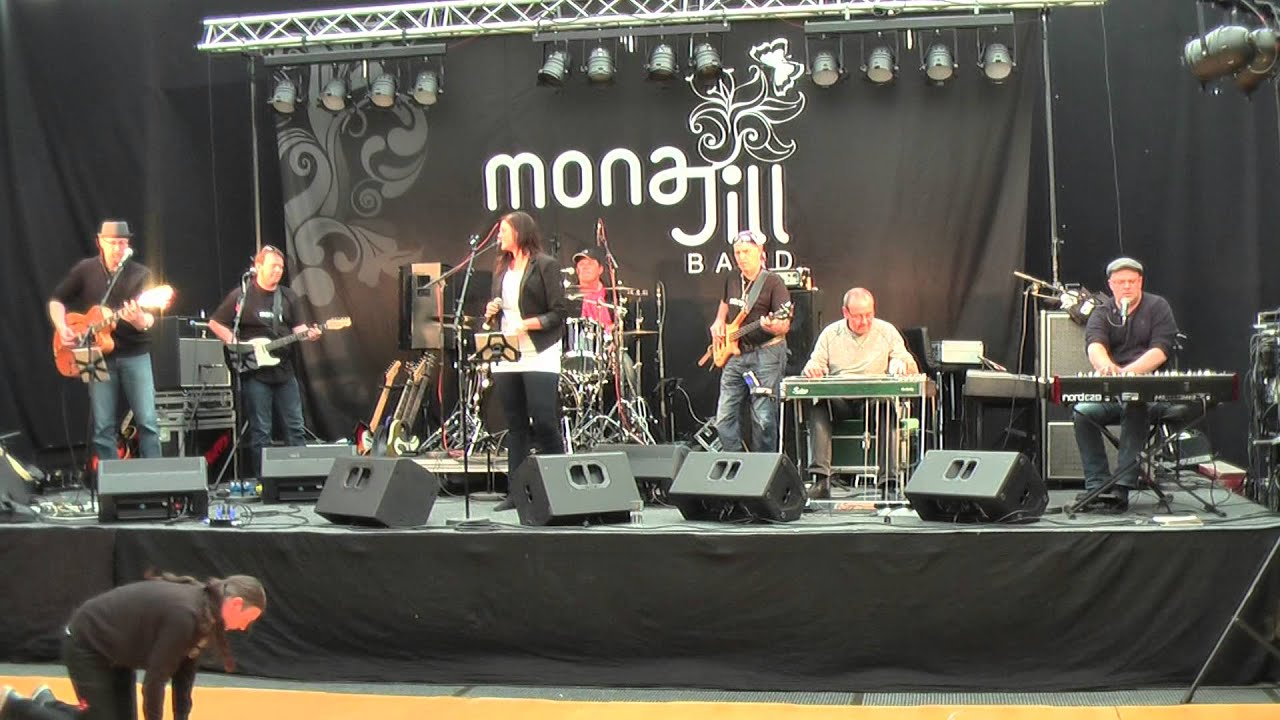 Mona Jill Band. Sound-checking for the evening gig. Norway 2014 - YouTube