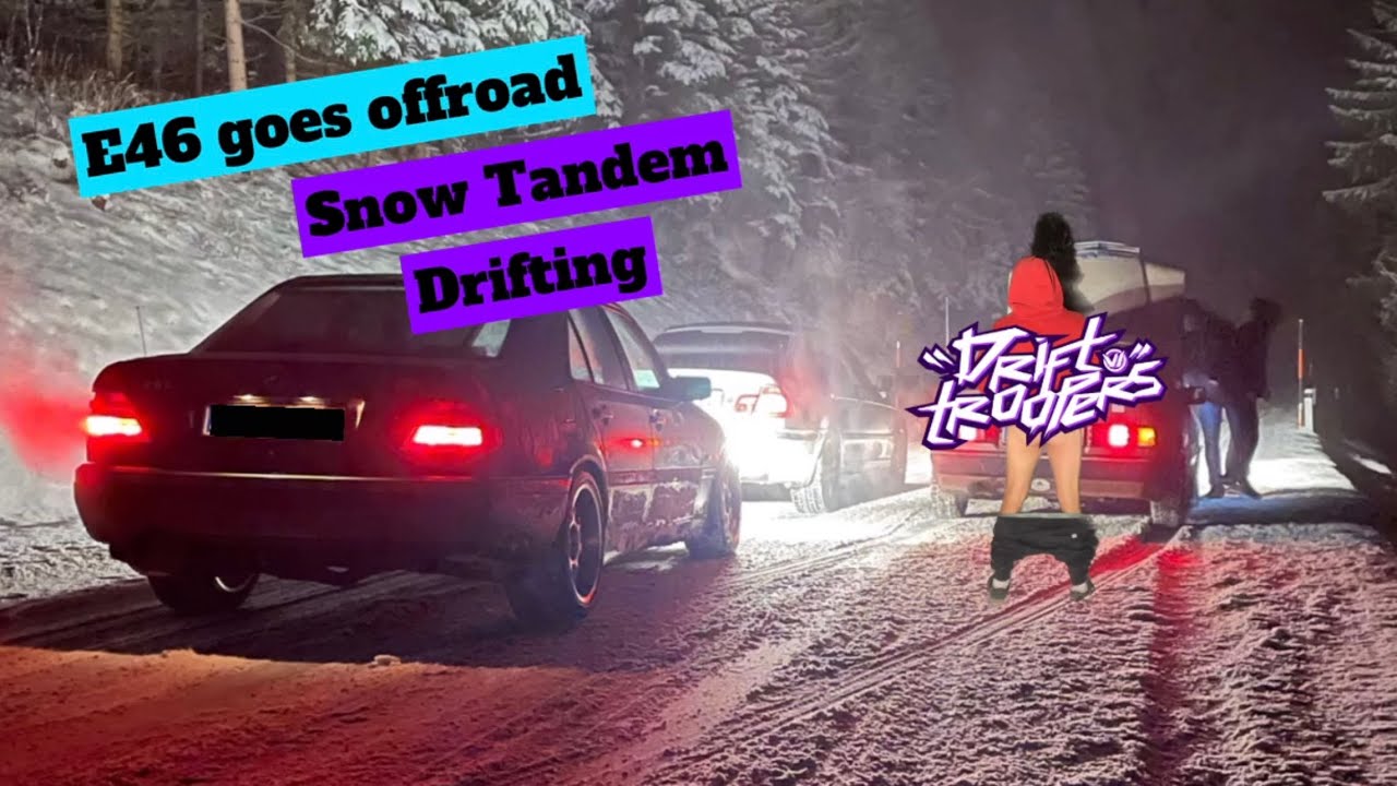 DriftTroopers Vlog 10 | Playing in the snow - big crash - Tandem Drifting - YouTube