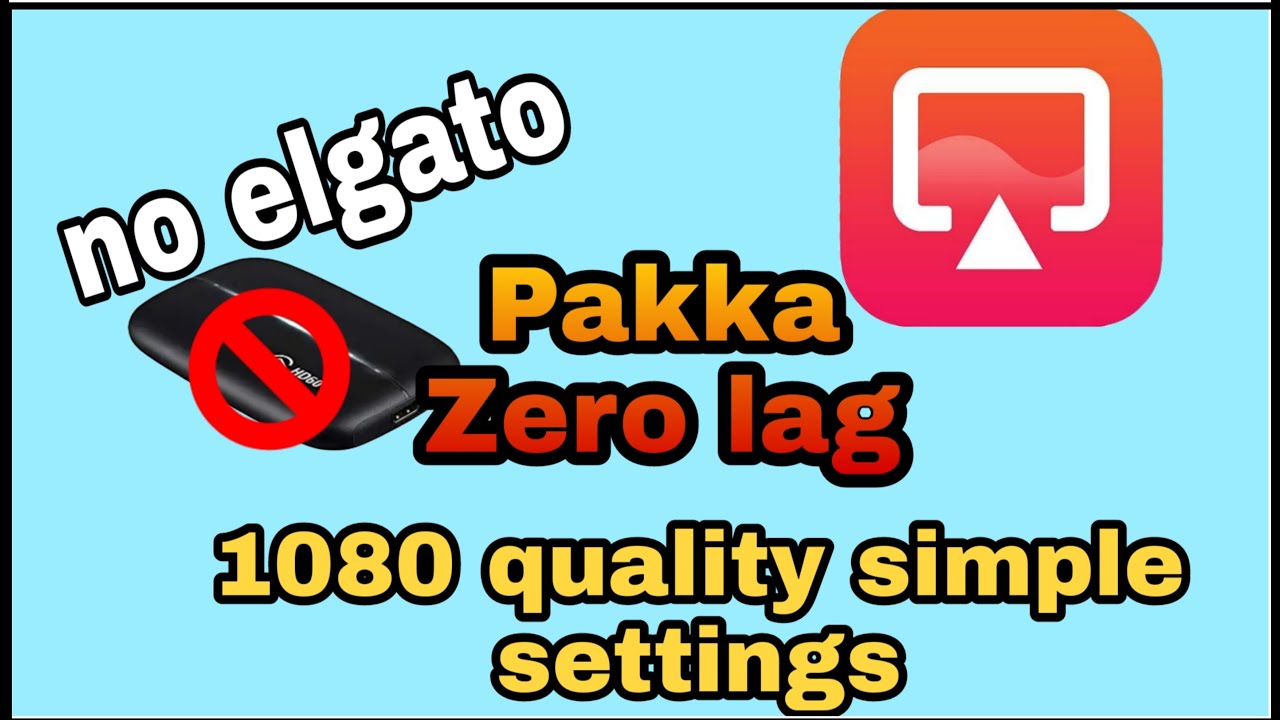 How to do live stream without any lag | No elgato | 1080 quality stream ...
