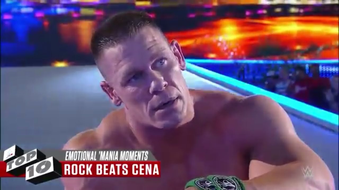 Emotional WrestleMania moments WWE Top 10 - YouTube