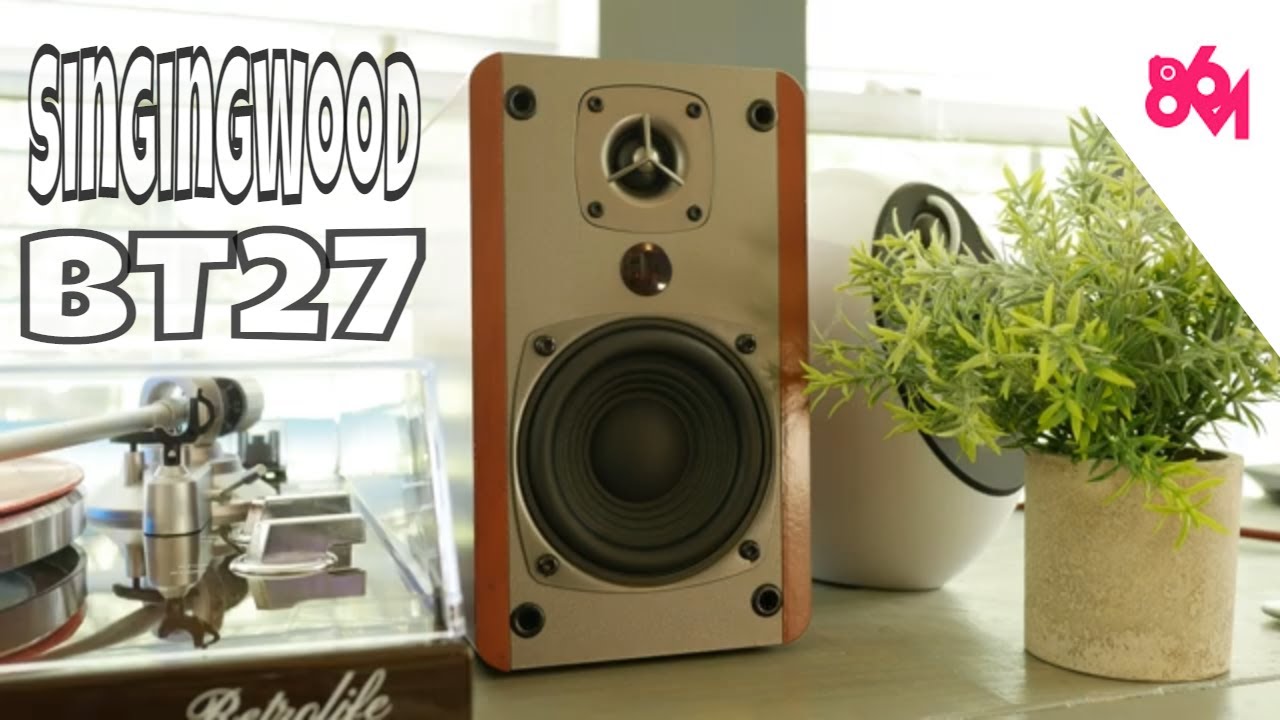 I've got Singing Wood(s) BT27 active speakers! - YouTube