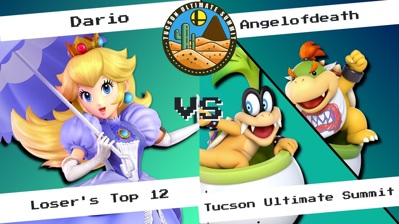 Tucson Ultimate Summit: Loser's Top 12 - Dario (Peach) Vs. Angelofdeath ...