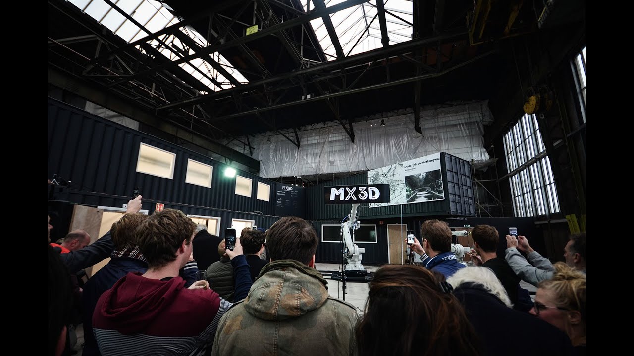 Opening MX3D test lab October 16th 2015 - YouTube