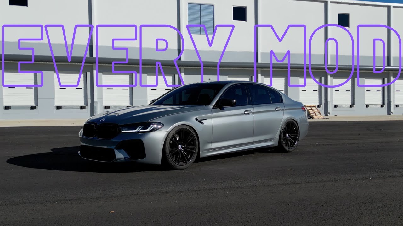 EVERY MOD DONE TO MY M5 COMP + FUTURE MOD PLANS - YouTube