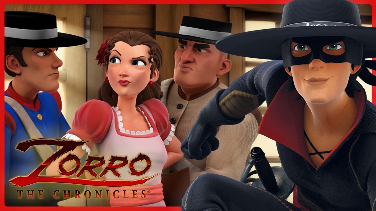 Zorro Protegge Carmen | Compilation | ZORRO, L'eroe mascherato - YouTube