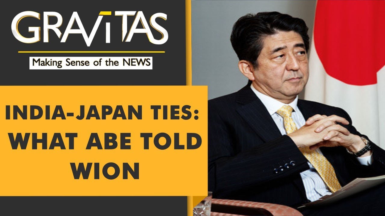 Gravitas: Shinzo Abe's last interview to a global news network - YouTube