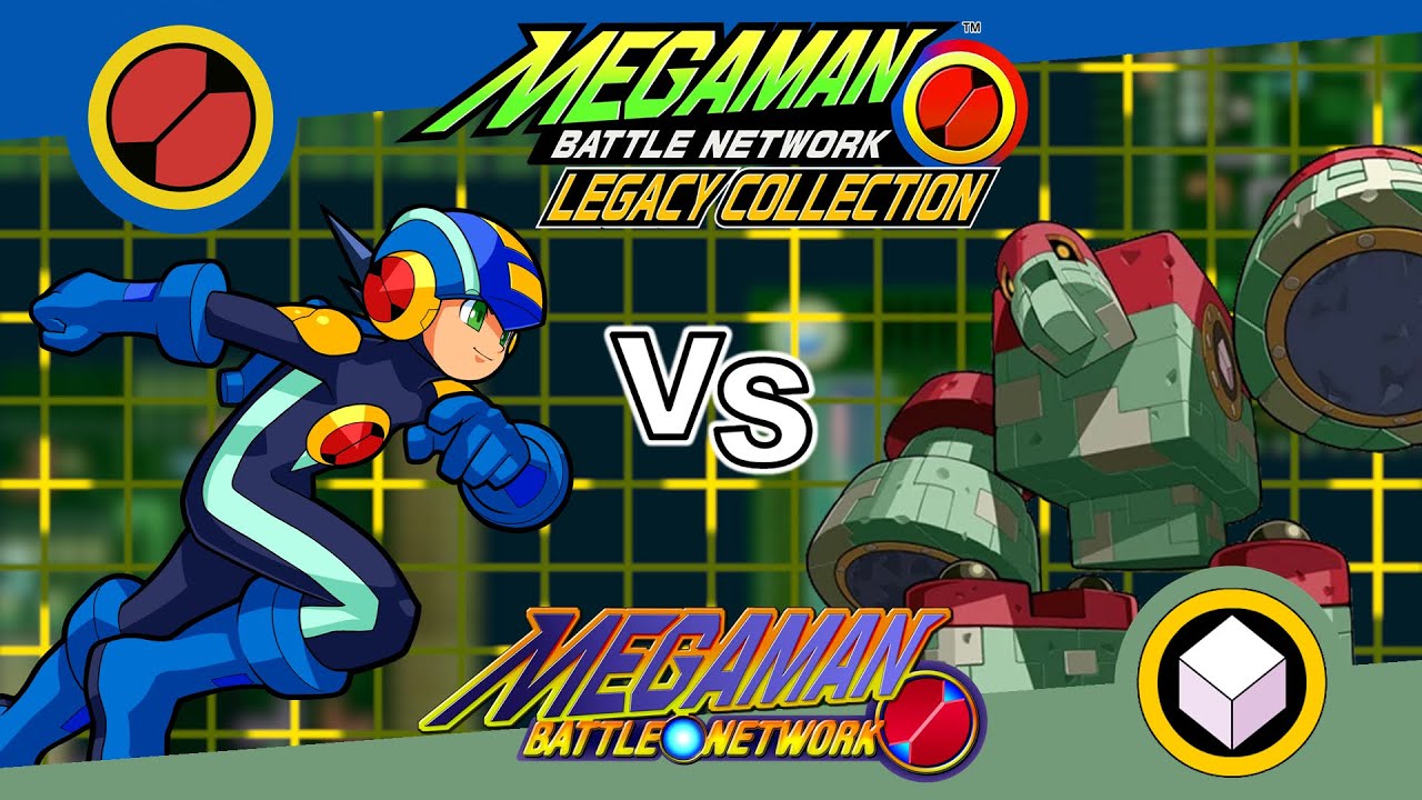 【Mega Man Battle Network 1】 Main Boss 3 (Is this The Rock's NetNavi ...