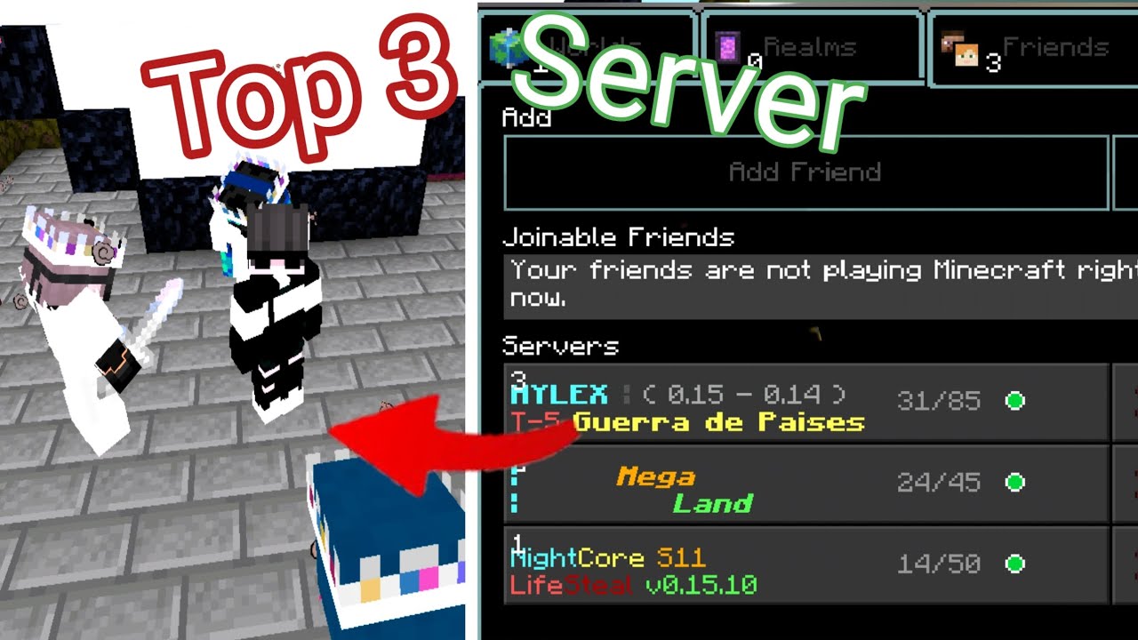 Top 3 Survival Server for craftsman 🤯| Craftsman server 2024 - YouTube