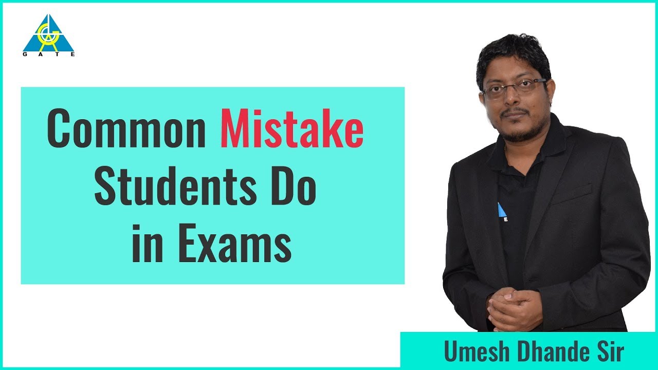 Common Mistake Students Do in Exams - YouTube