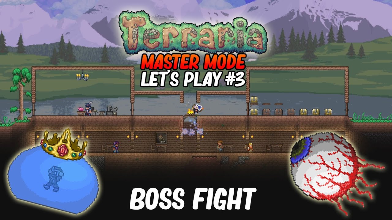 Terraria Master Mode Let's Play Episode 3 - YouTube