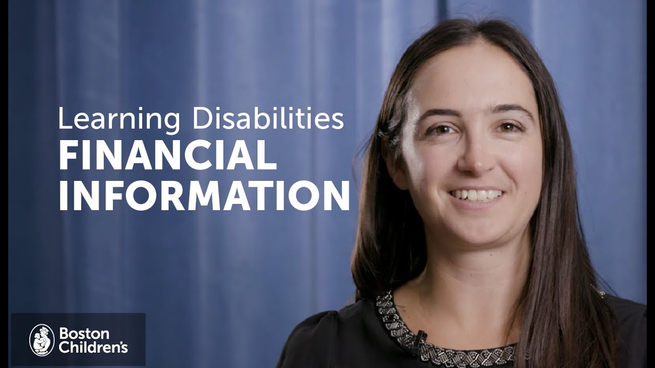 Learning Disabilities Program: Financial Information - YouTube