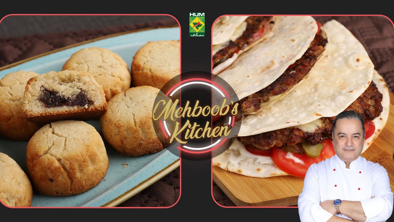 Mamool Date Cookies & Cheese Burger Quesadilla | Mehboob's Kitchen ...