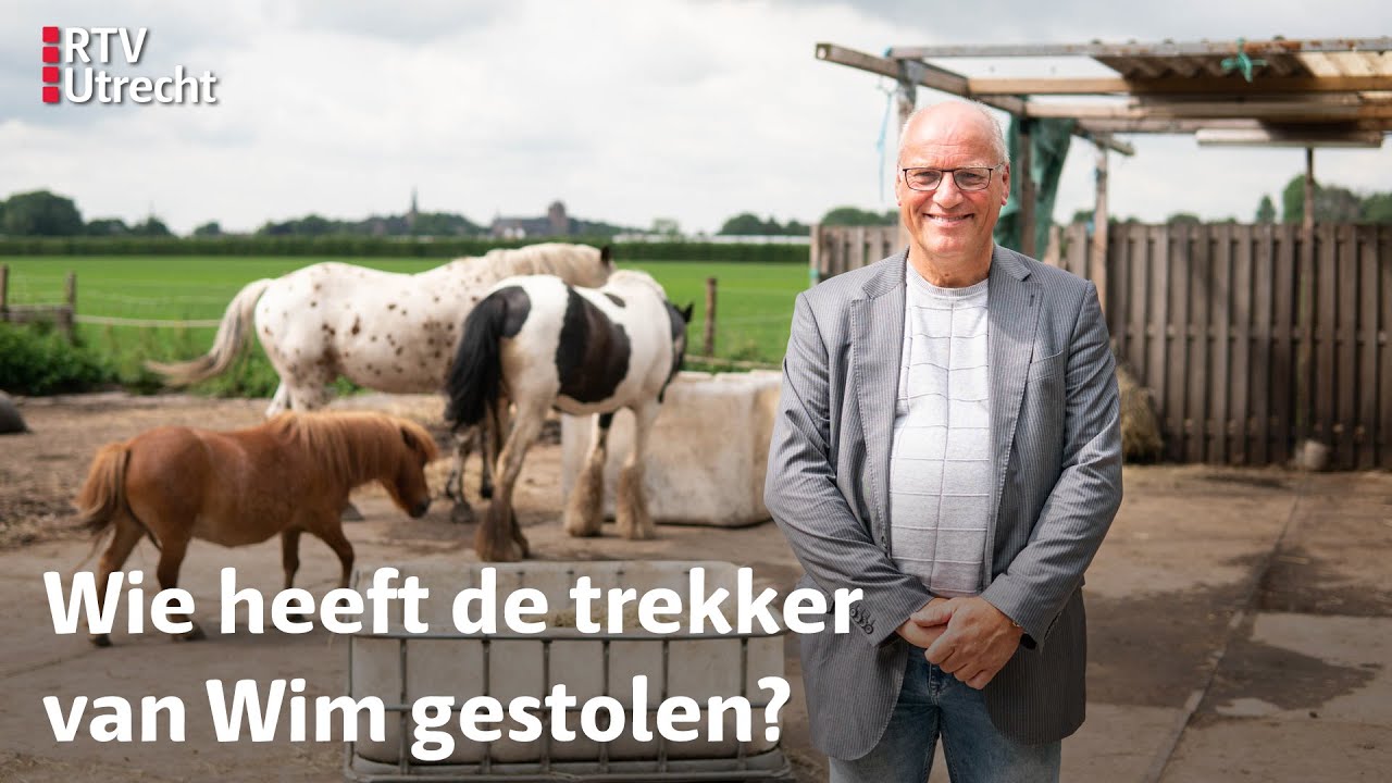 De trekker van Wim werd zo uit zijn schuur gestolen en dat gebeurt ...
