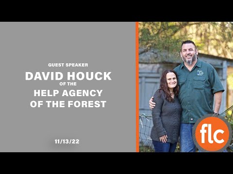 David Houck - of the Help Agency of the Forest 11/13/22 - YouTube