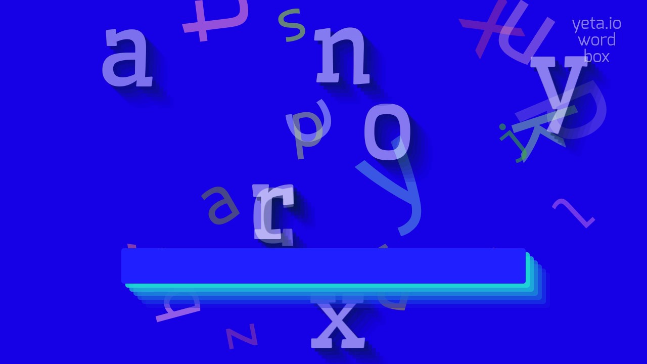 How to say "acronyx"! (High Quality Voices) - YouTube