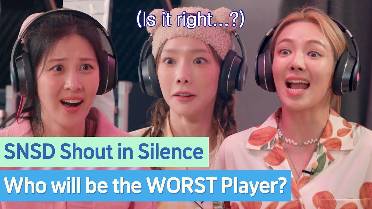 SNSD Whisper Game (a.k.a Scream in Silence) is Legend😂 - YouTube