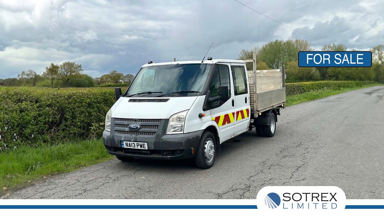 For Sale - New Stock From Sotrex: 2013 Ford Transit 350 4 X 2 Drop Side ...