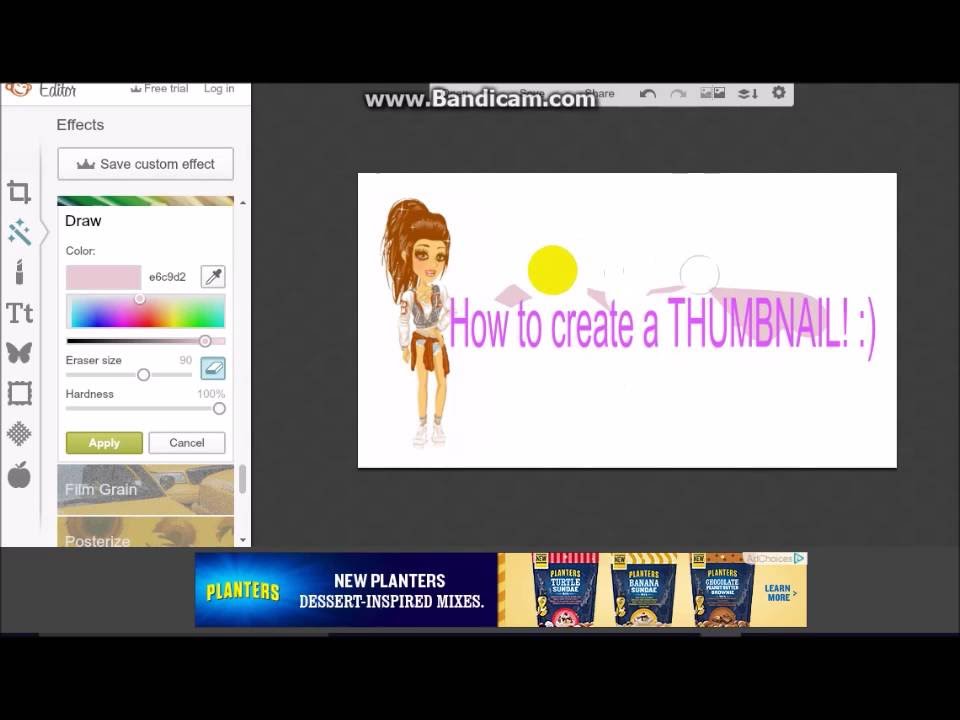 How to make a MSP THUMBNAIL! :) - YouTube