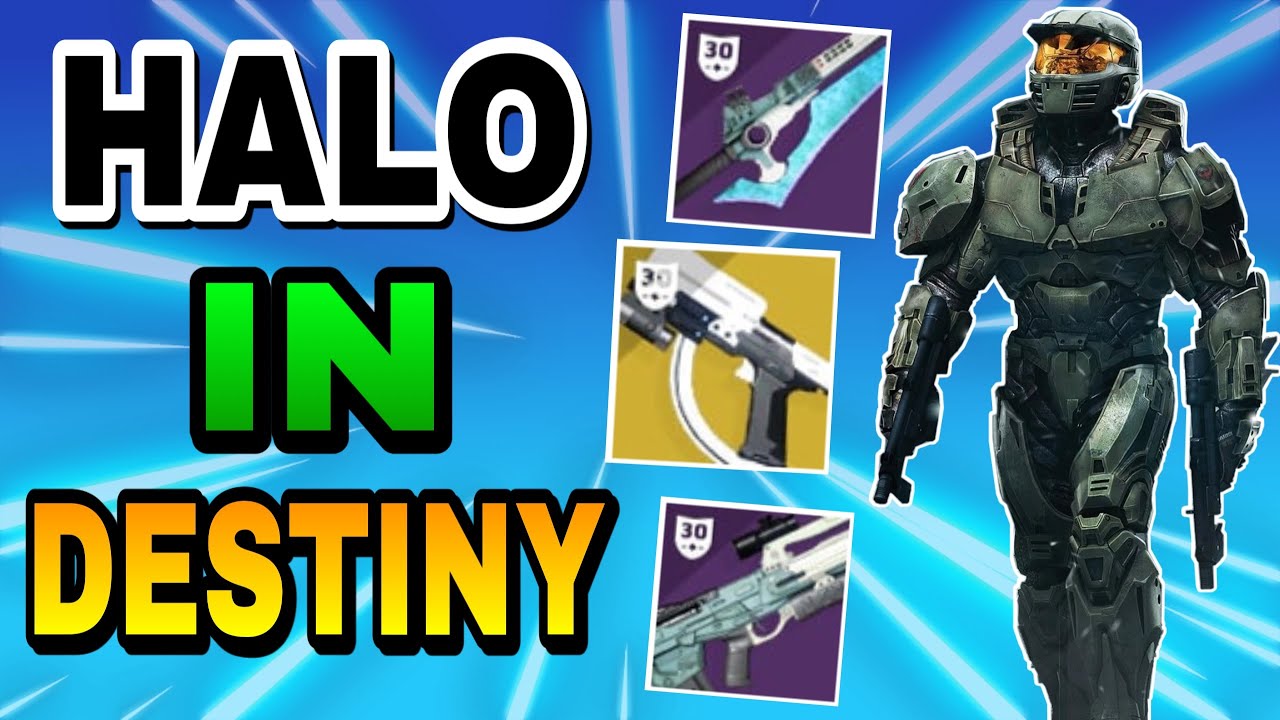 USING A HALO LOADOUT IN DESTINY 2 PVP! - Halo Weapons in Destiny 2 ...